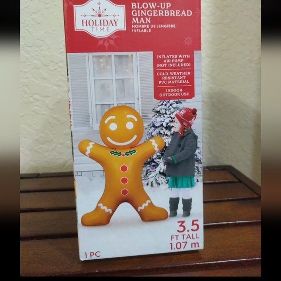 Holiday | Gingerbread Man Blow Up Inflatable 35 Feet Christmas Indoor ...